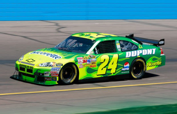 Jeff Gordon's Green Nicorette - The 50 Most Badass NASCAR Rides of All ...