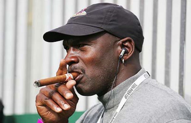 Pictured here: MJ enjoying yet another victory cigar. He's earned a ...