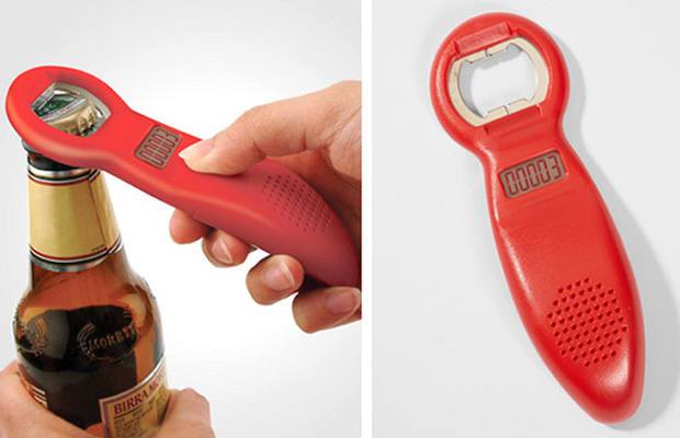 This Bottle Opener Keeps Track of How Many Beers You Drink