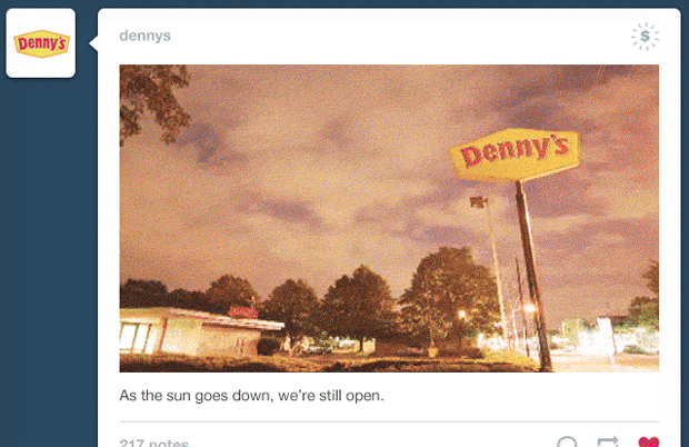 The First Tumblr Sponsored Posts Advertisements Are Now Up