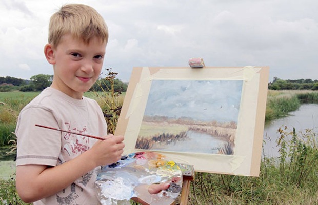 10-Year-Old "Mini-Monet" Making a Killing in the Art World