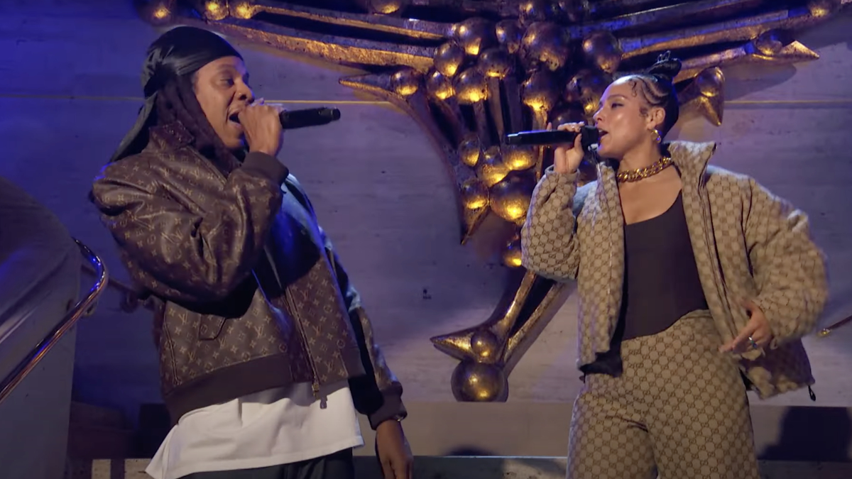 Watch Jay-Z and Alicia Keys Perform "Empire State of Mind" at the Tony ...