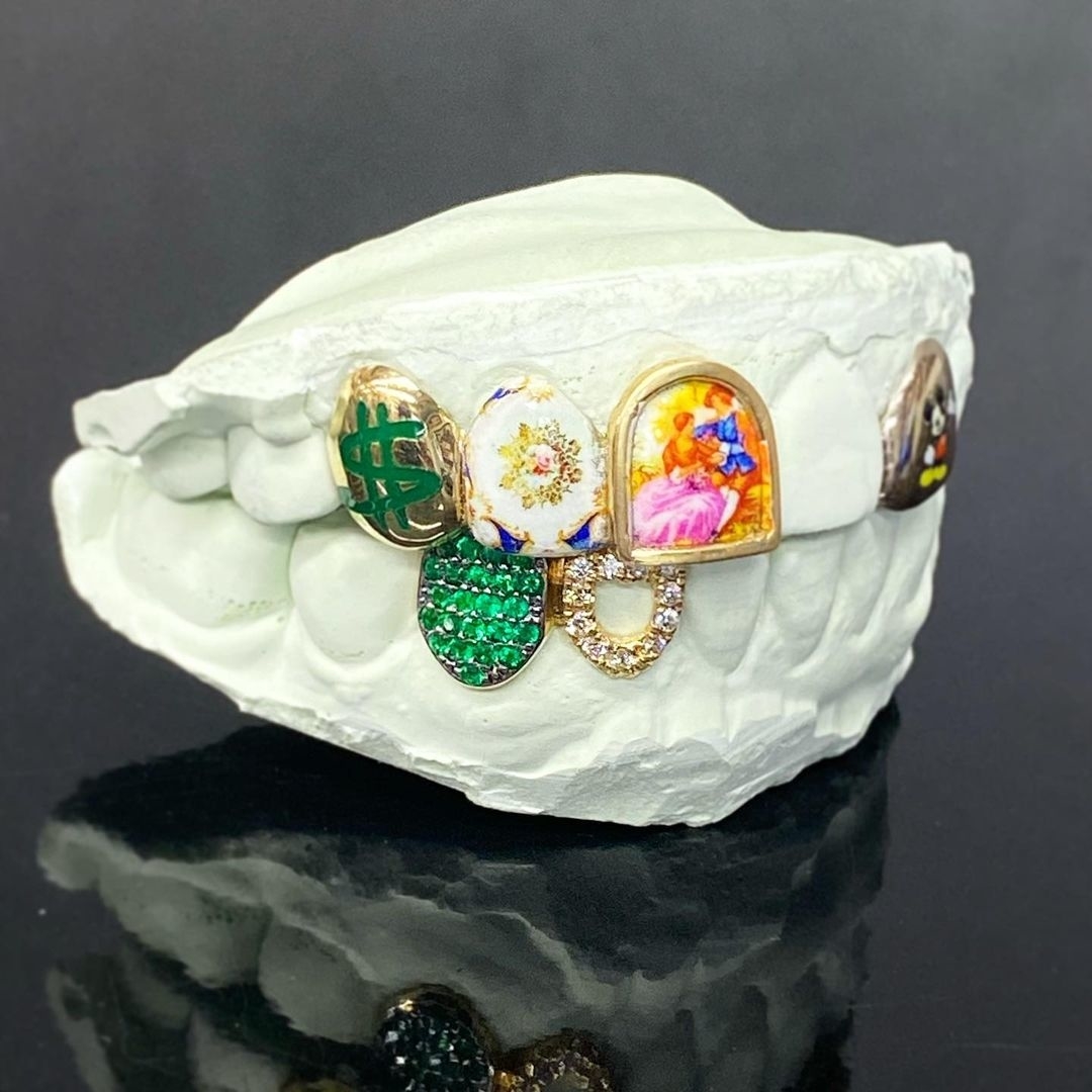 Asap Rocky Gullgrill