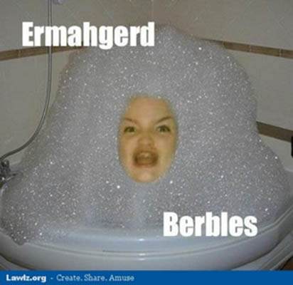 Oh My Gerd Bubbles Meme