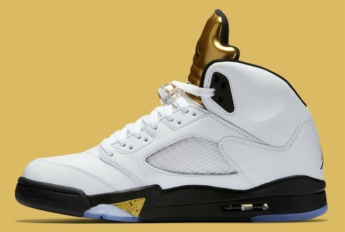 The "Gold Medal" Air Jordan 5 Is Ready for the Podium | Complex