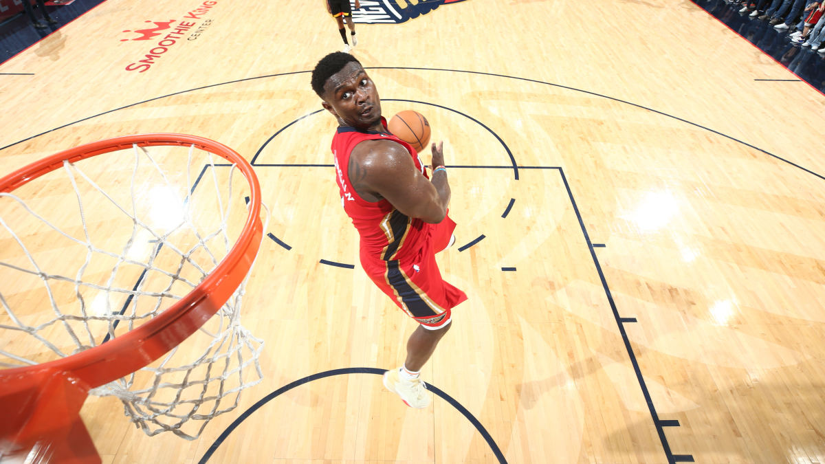 Zion Williamson Interview: Dunk Contest, Favorite Air Jordan Sneakers ...
