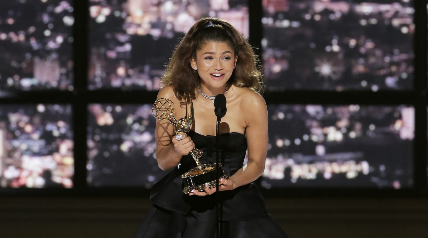 Zendaya Wins Best Actress Emmy For Hbos ‘euphoria Complex