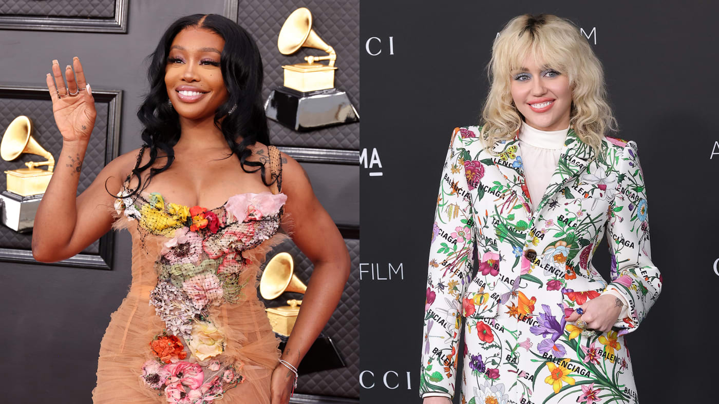 SZA Congratulates Miley Cyrus on “Flowers” Going No. 1, Teases Collab ... SZA Congratulates Miley Cyrus on “Flowers” Going No. 1, Teases Collab ...