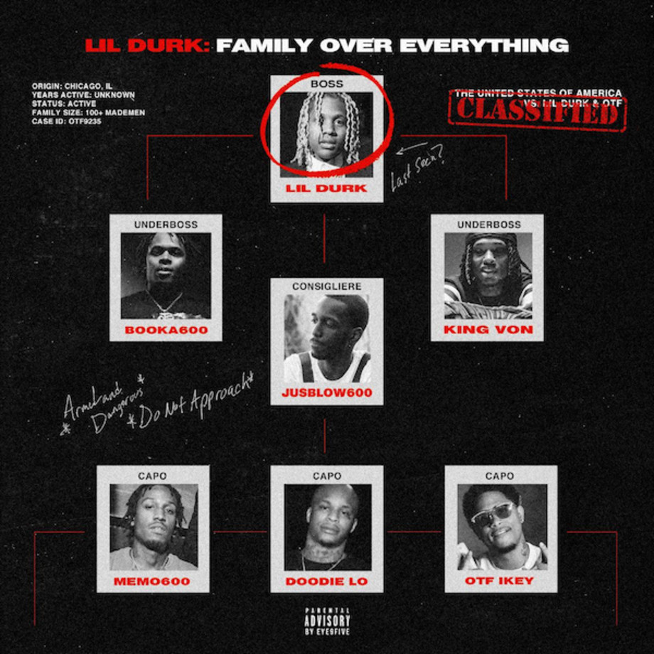 Lil Durk's OTF Drops 'Family Over Everything' Compilation Tape | Complex