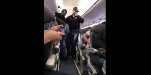 Shocking Video Shows Passenger Being Forcibly Removed From Overbooked