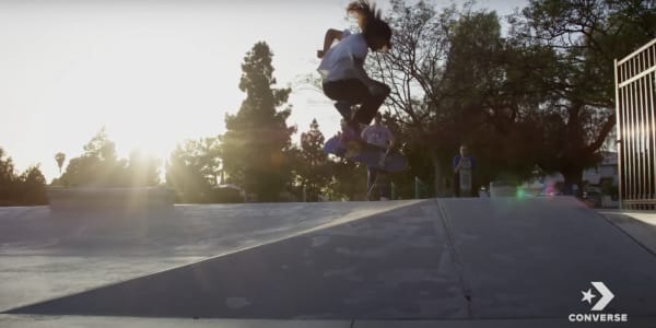 Converse Rider Ariana Spencer Gets Some Clips for Pigeons & Planes ...