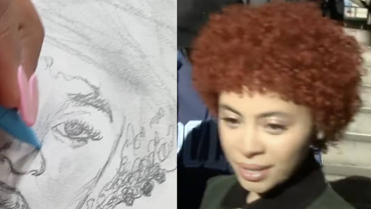 Ice Spice Impressed by North West’s Portrait, Calls Her ‘Talented ... Ice Spice Impressed by North West’s Portrait, Calls Her ‘Talented ...