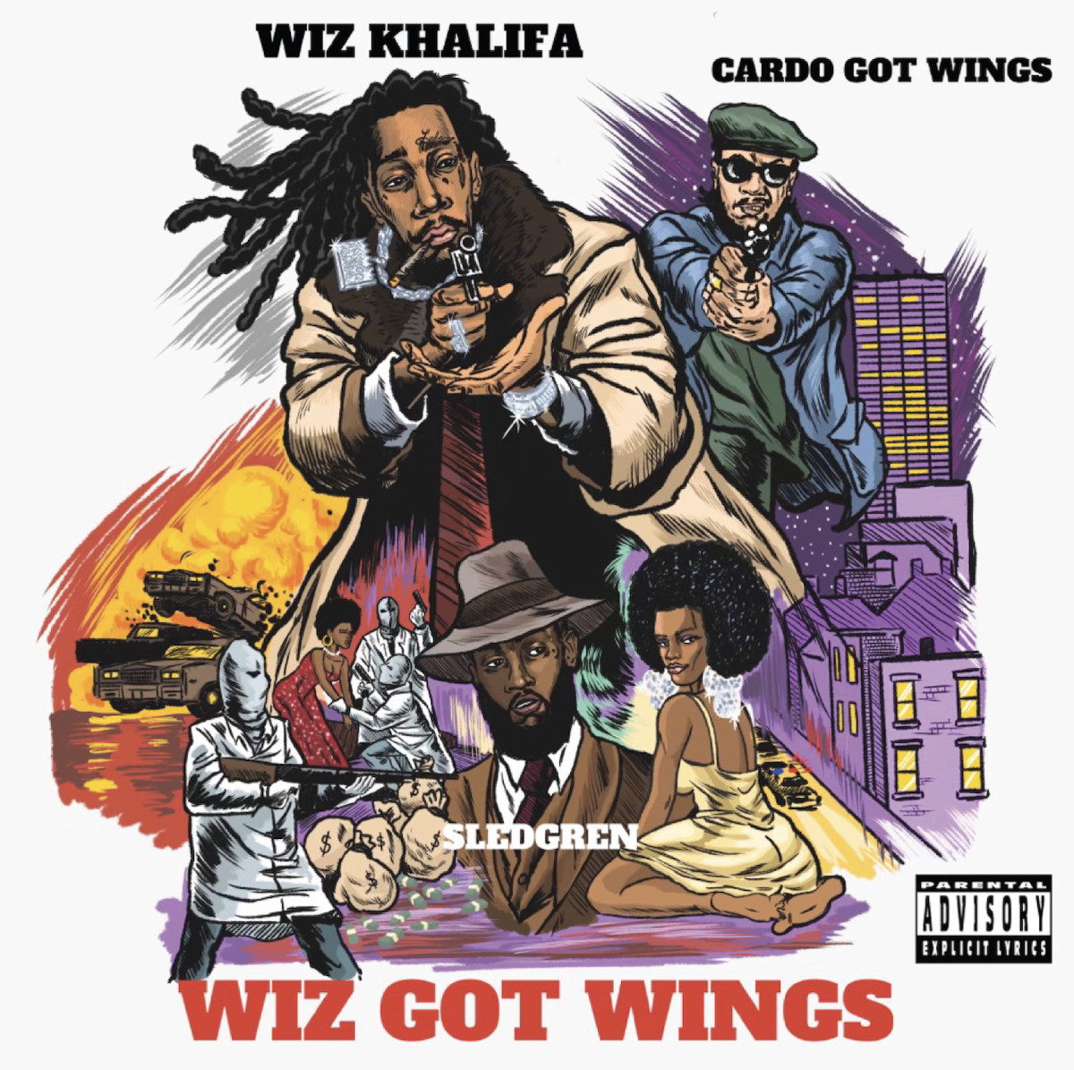 Wiz Khalifa Reunites With Cardo and Sledgren on New Mixtape ‘Wiz Got ...