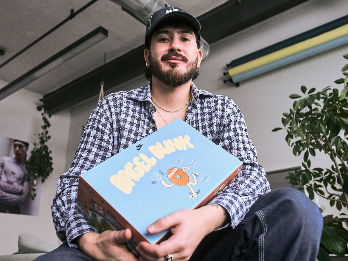 Montreal’s Chien Champion on Designing the Canada-Exclusive Bagel Dunk ...