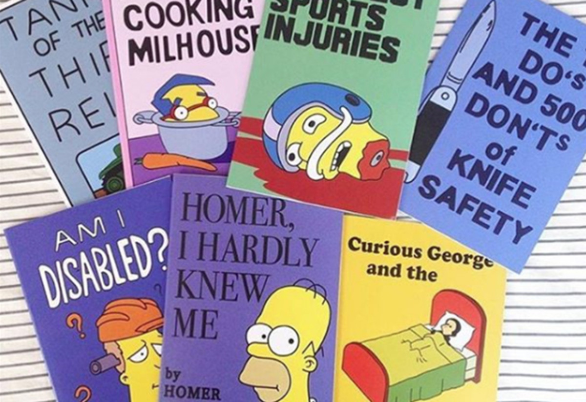 These Fictional Simpsons Book Titles Have Been Turned Into Real Life Covers Complex Uk