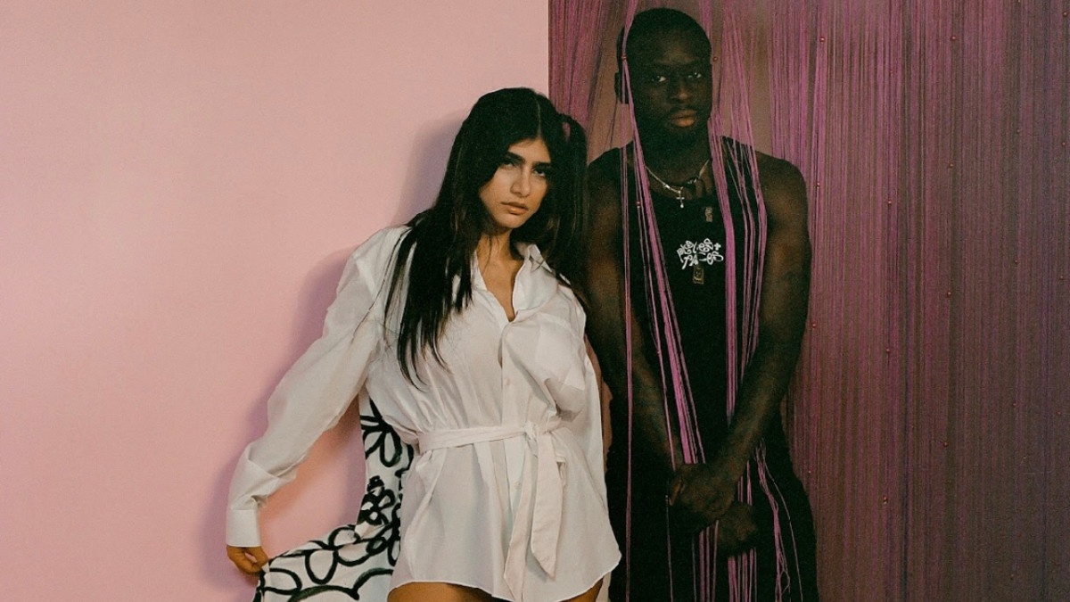 Mia Khalifa and Slawn Star in Outlander Magazine and PLACES+FACES ...