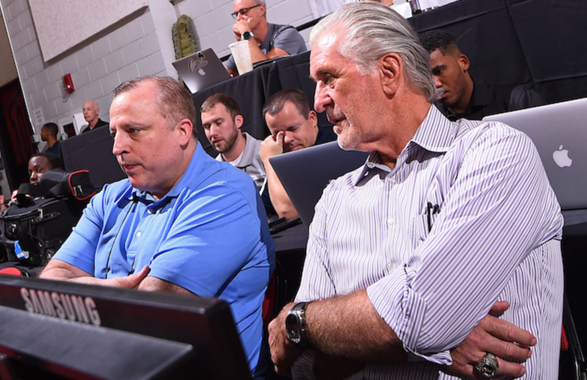Pat Riley Allegedly Called Tom Thibodeau a Motherf*cker for Requesting ... Pat Riley Allegedly Called Tom Thibodeau a Motherf*cker for Requesting ...