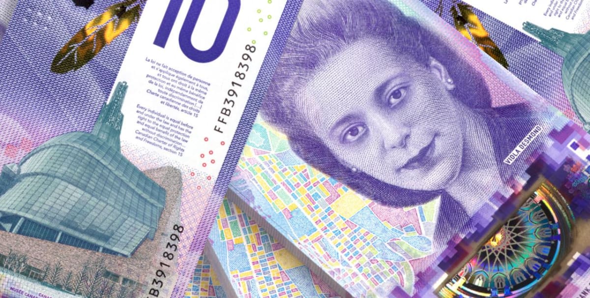 Canada’s $10 bill featuring Viola Desmond has been awarded the 2018 ...
