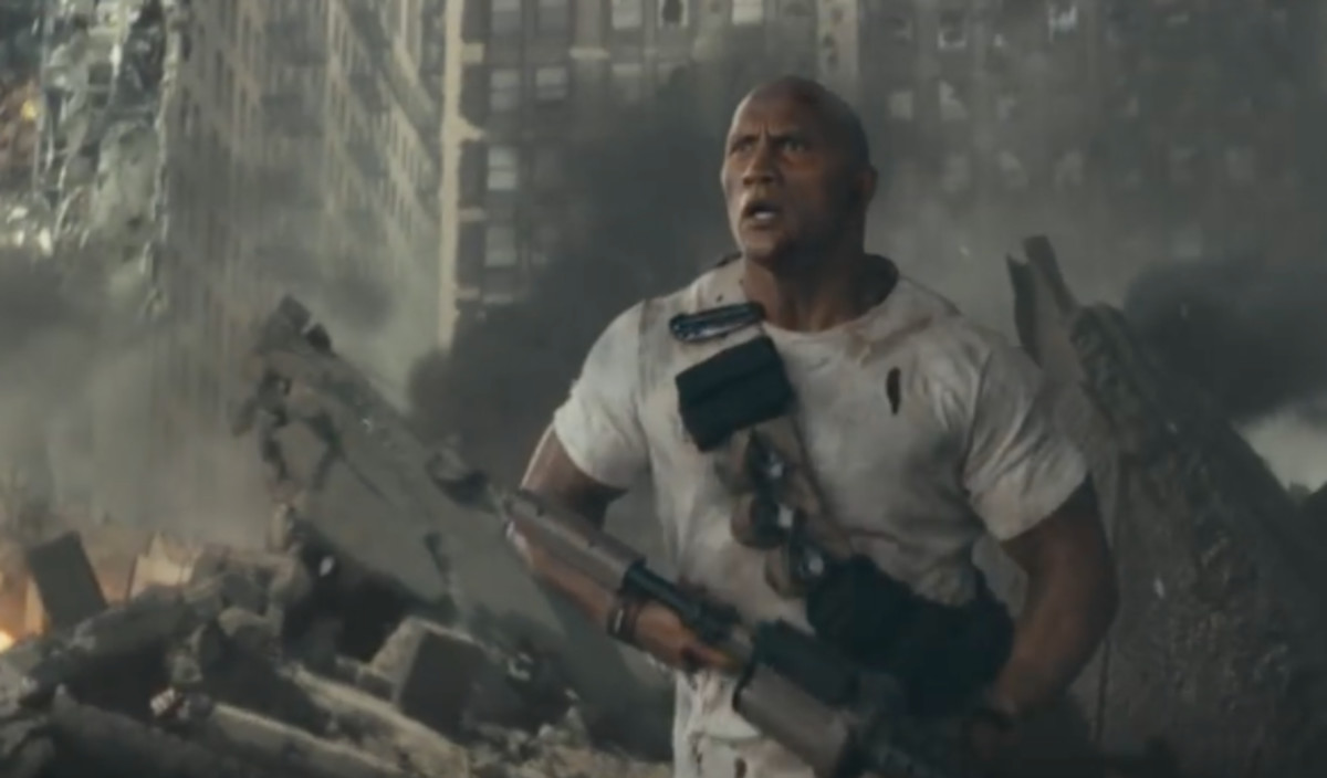 Dwayne 'The Rock' Johnson Saves the World From Gigantic Monsters in ...