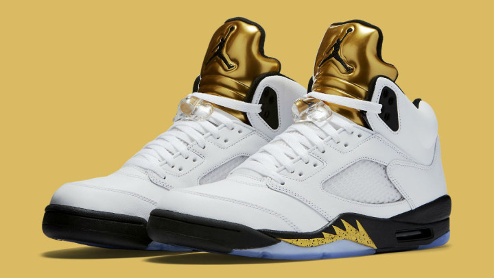 The "Gold Medal" Air Jordan 5 Is Ready for the Podium | Complex