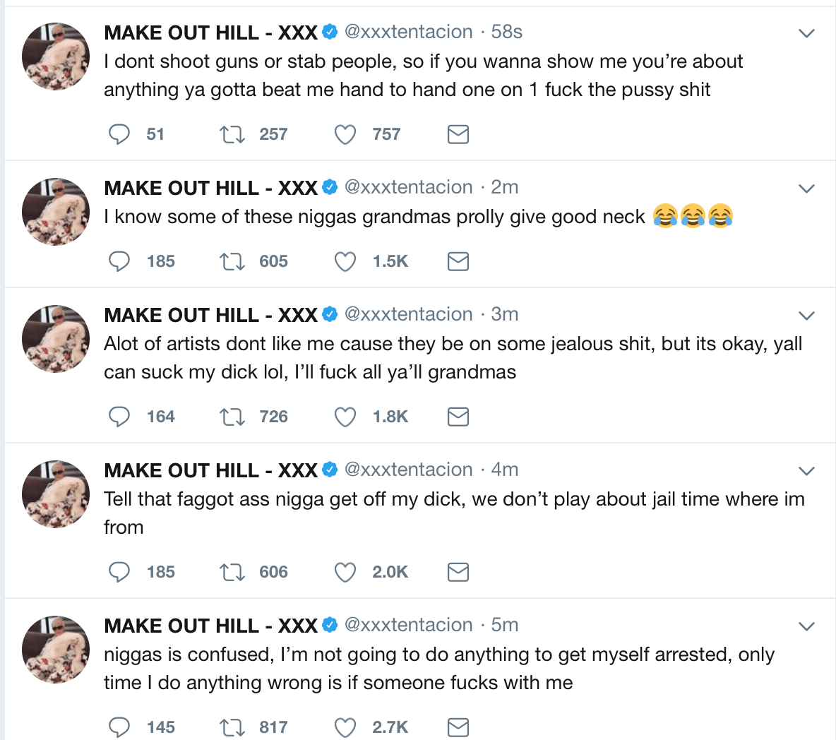XXXTentacion Responds to a Rumor That He Was Arrested in Las Vegas ...