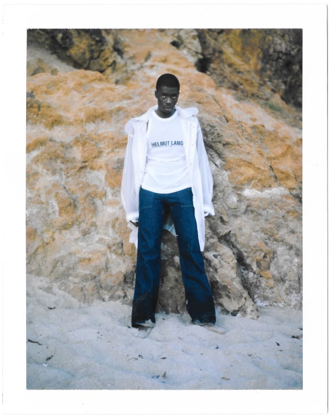 Sheck Wes Models Helmut Lang's Fall 2018 Collection | Complex